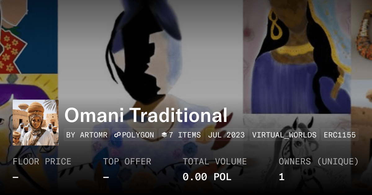 Omani Traditional Collection Opensea