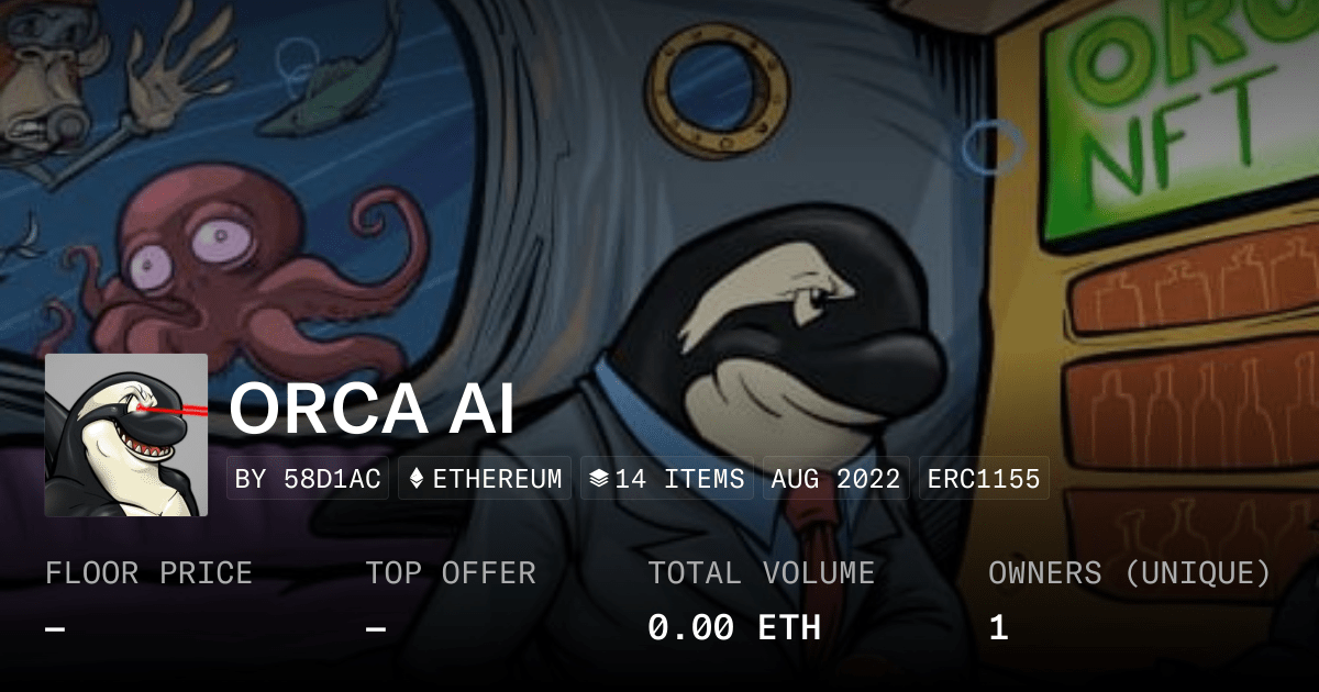 Orca Ai Collection Opensea