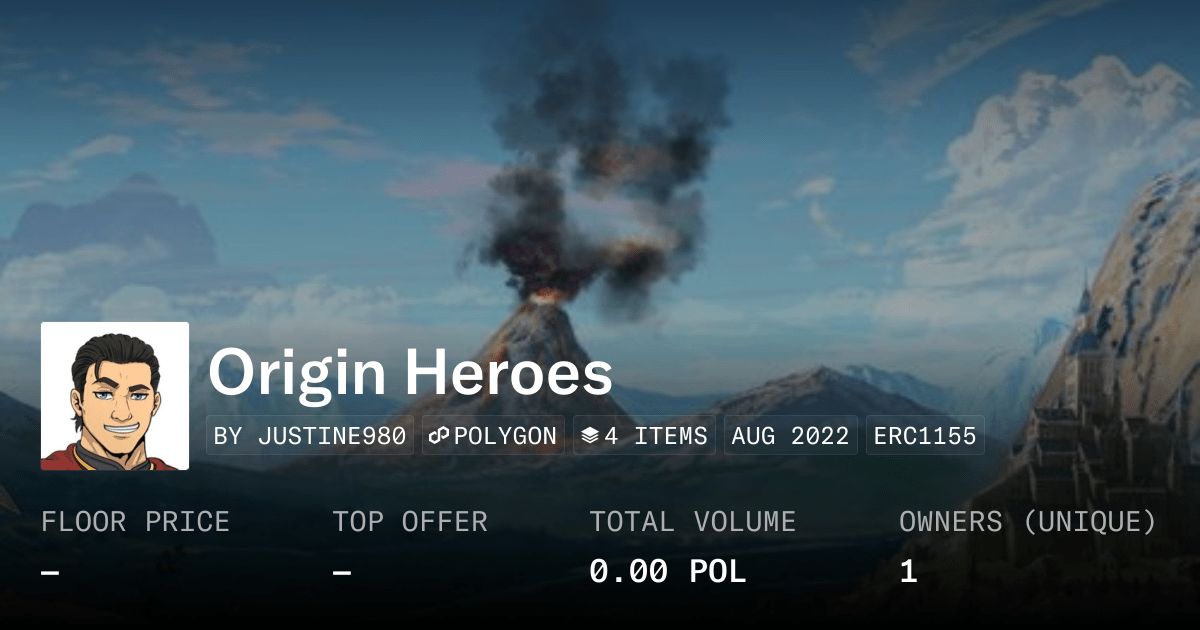 Origin Heroes Collection Opensea