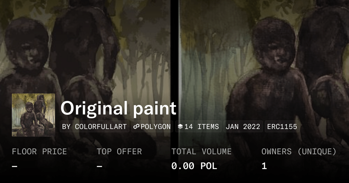 Original Paint Collection Opensea