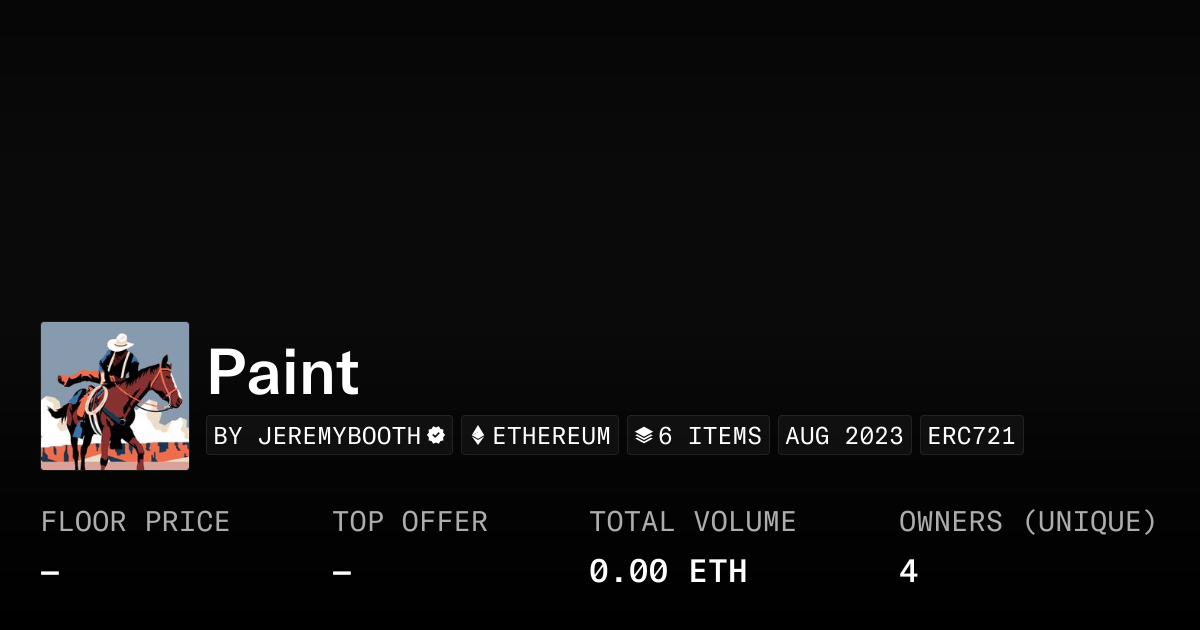 Paint Collection Opensea