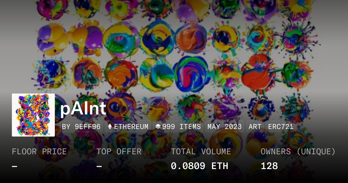 Paint Collection Opensea