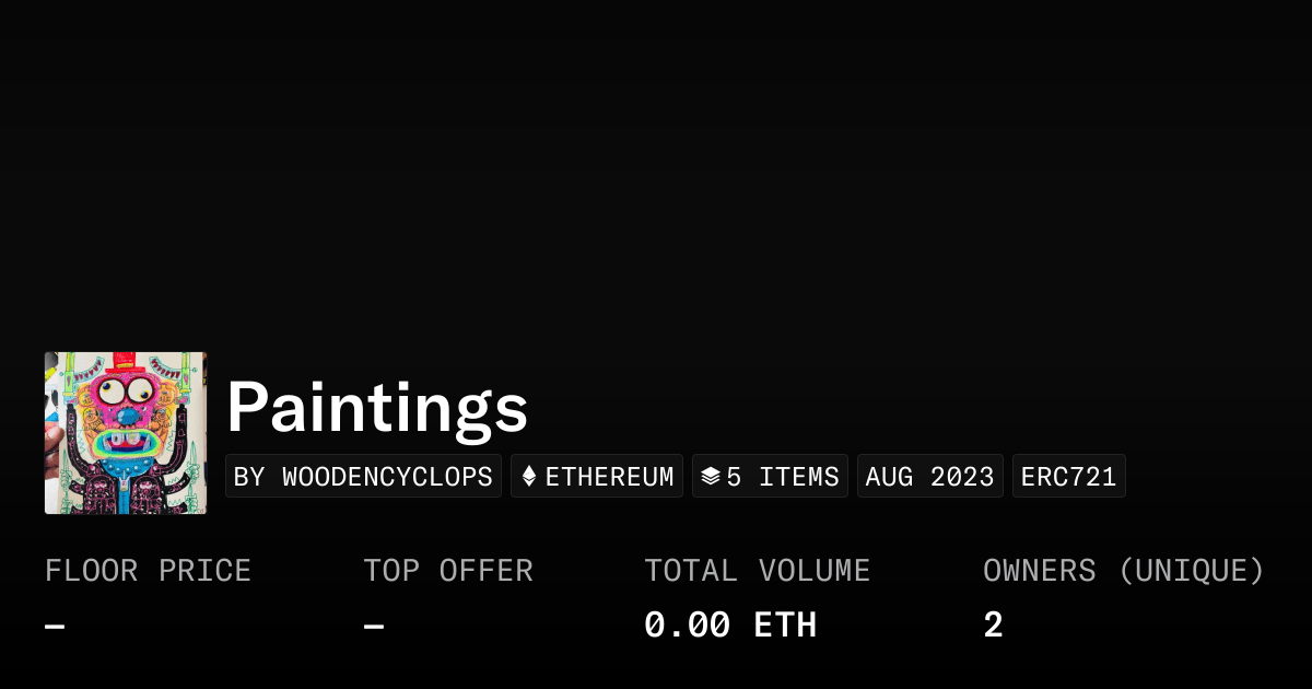 Paintings Collection Opensea