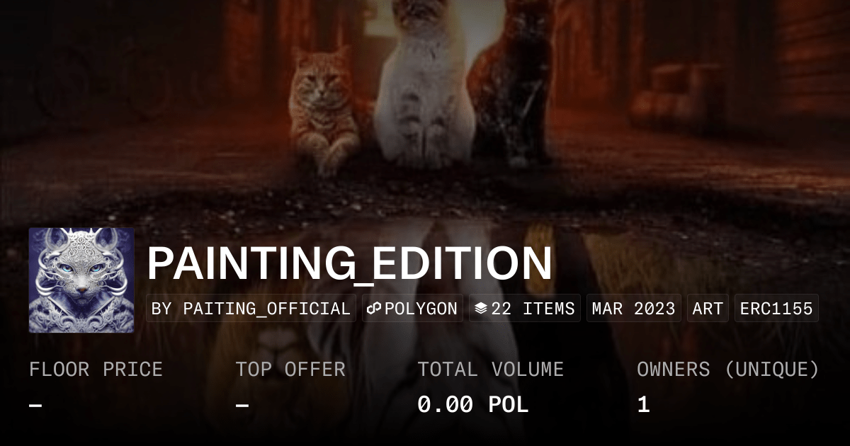 Painting Edition Collection Opensea