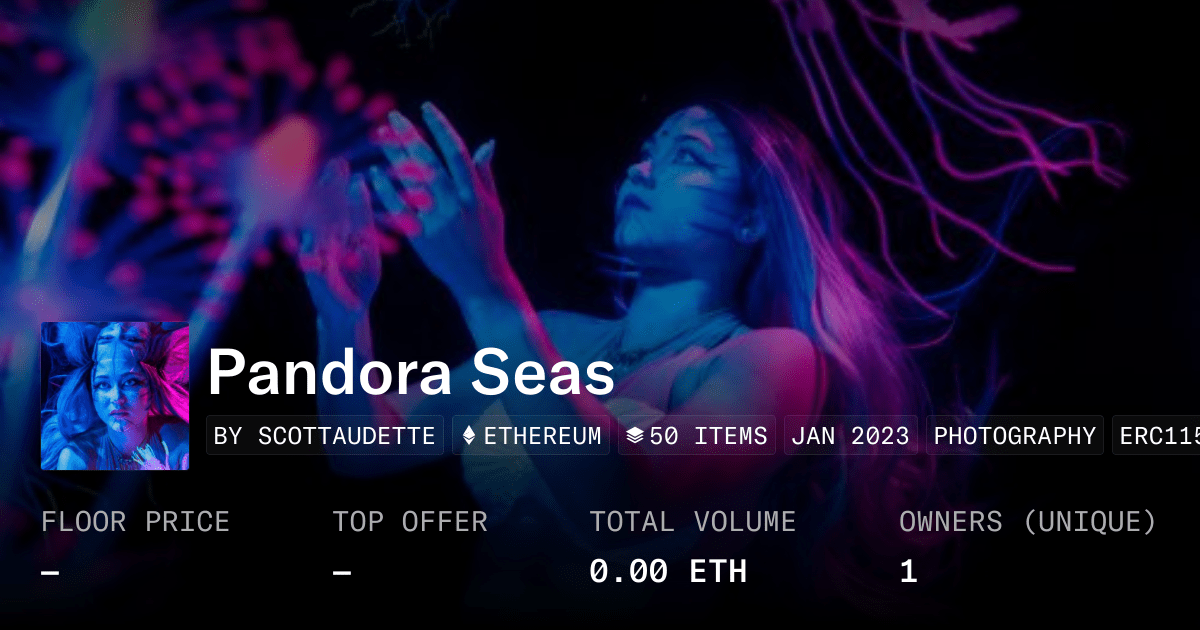 Pandora Seas Collection Opensea