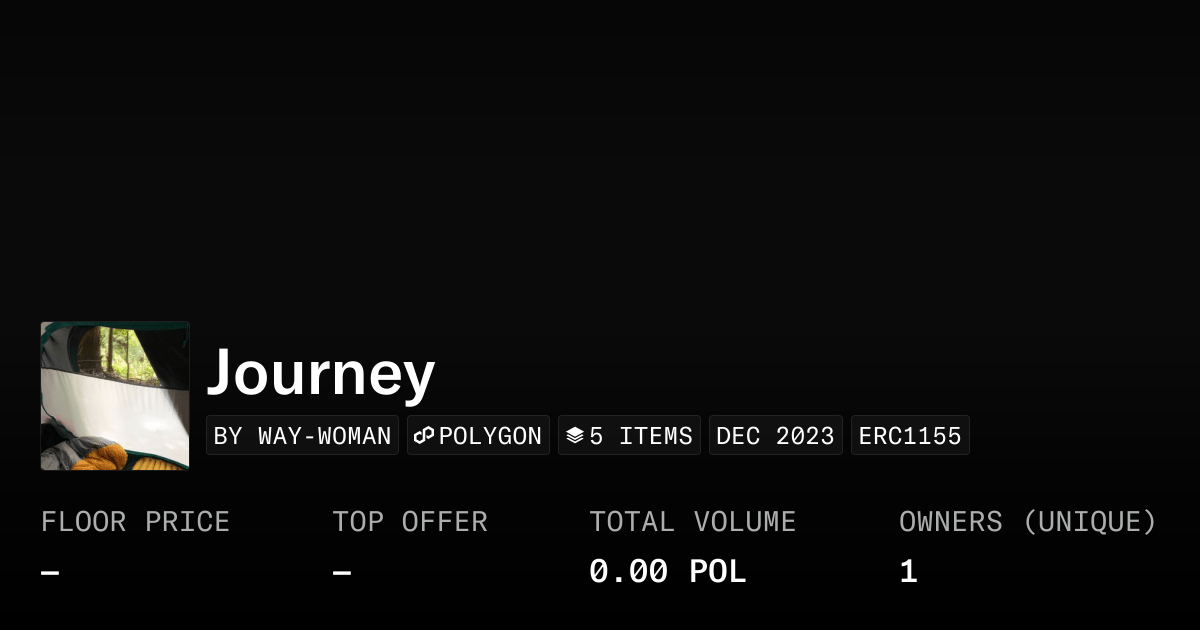 Journey Collection Opensea