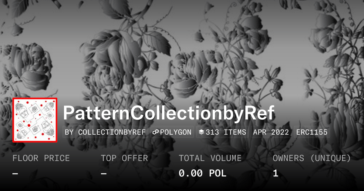 Patterncollectionbyref Collection Opensea