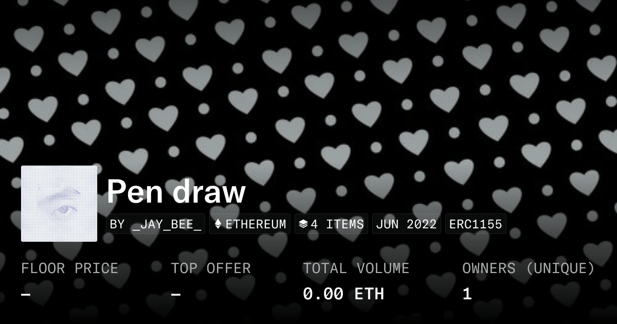 Pen Draw Collection Opensea