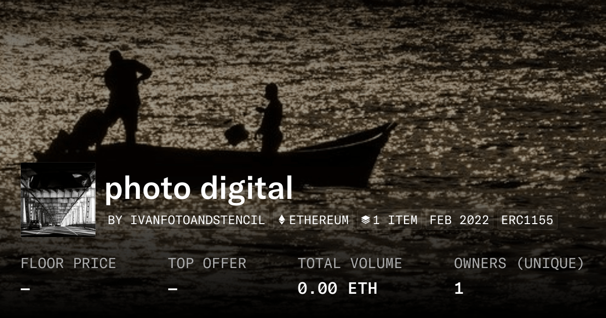 Photo Digital Collection Opensea