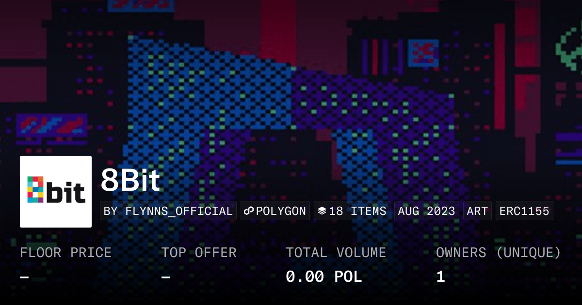 8bit Collection Opensea