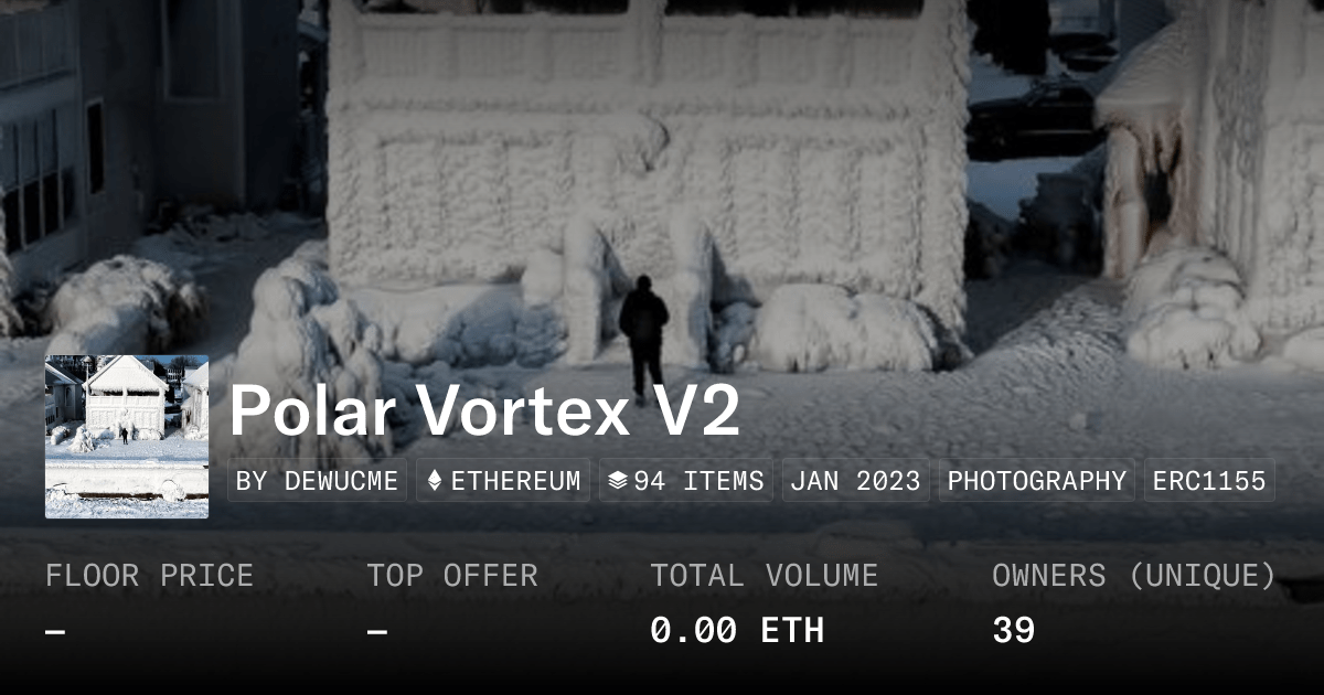 Polar Vortex V2 Collection Opensea