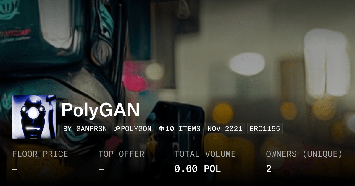 Polygan Collection Opensea