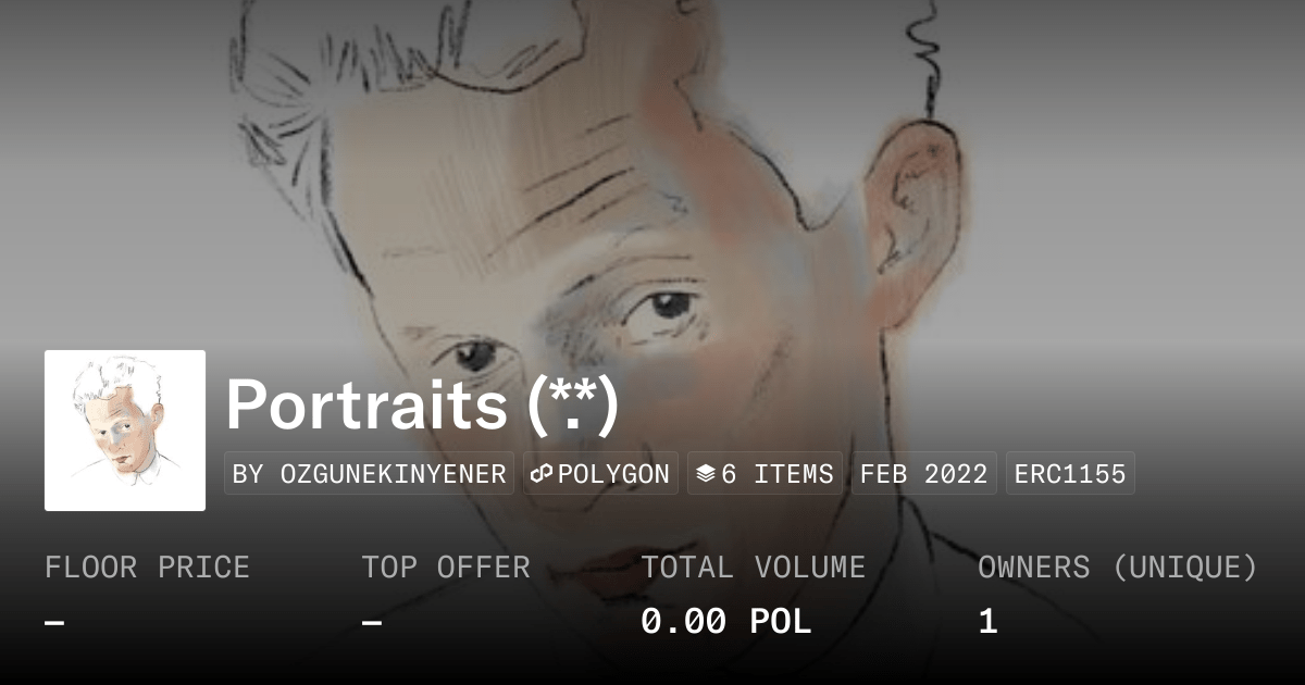 Portraits Collection Opensea