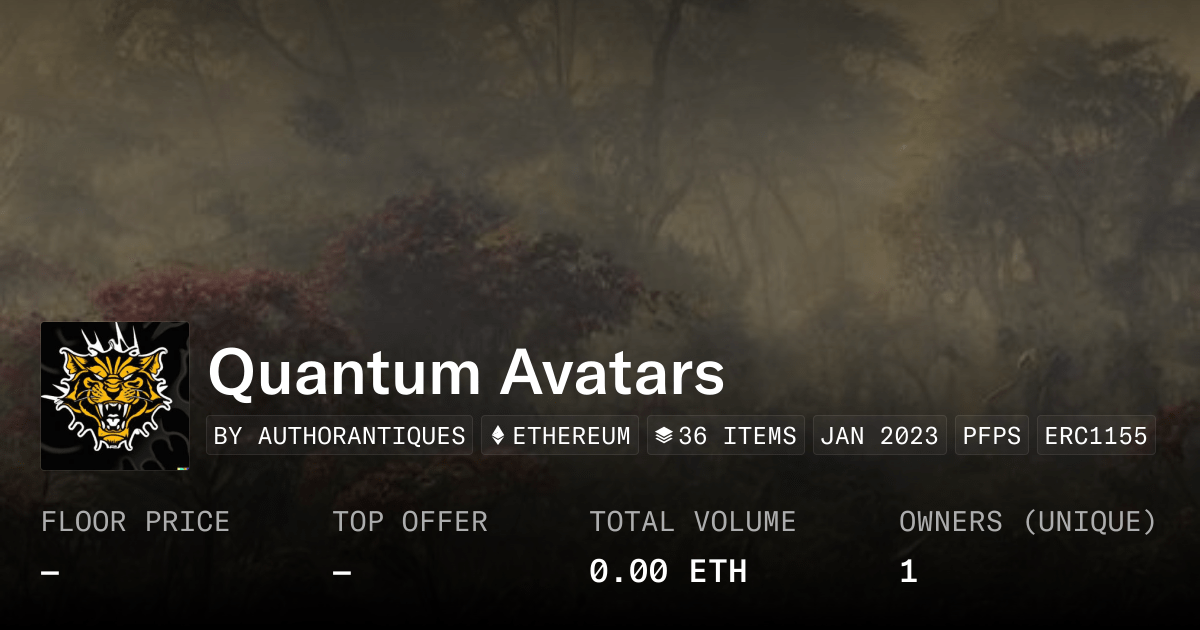 Quantum Avatars Collection Opensea