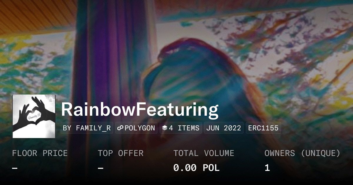 Rainbowfeaturing Collection Opensea