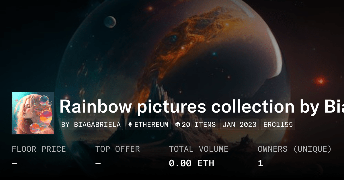 Rainbow Pictures Collection By Bia Collection Opensea