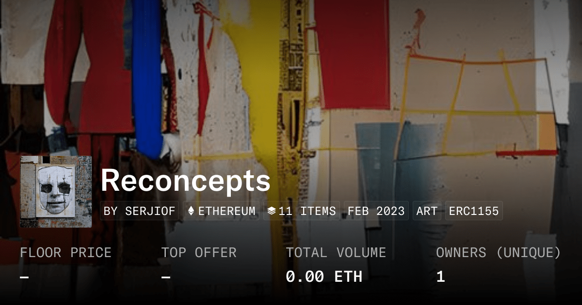 Reconcepts Collection Opensea