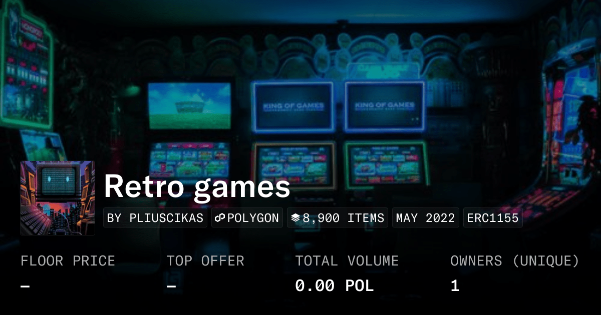 Retro Games Collection Opensea