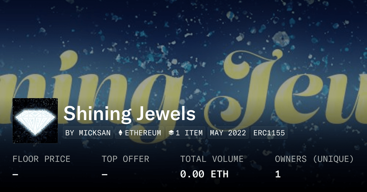 Shining Jewels Collection Opensea