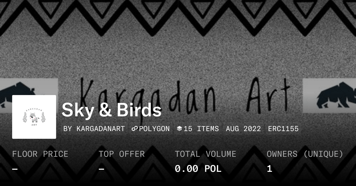 Sky Birds Collection Opensea