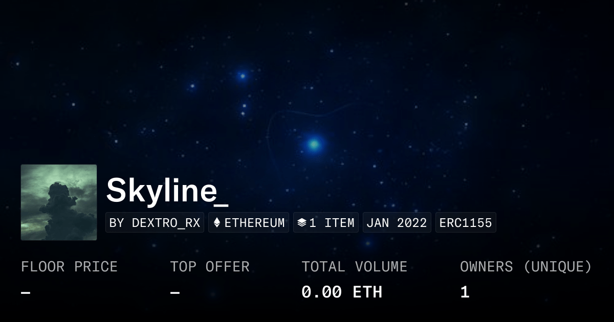 Skyline Collection Opensea