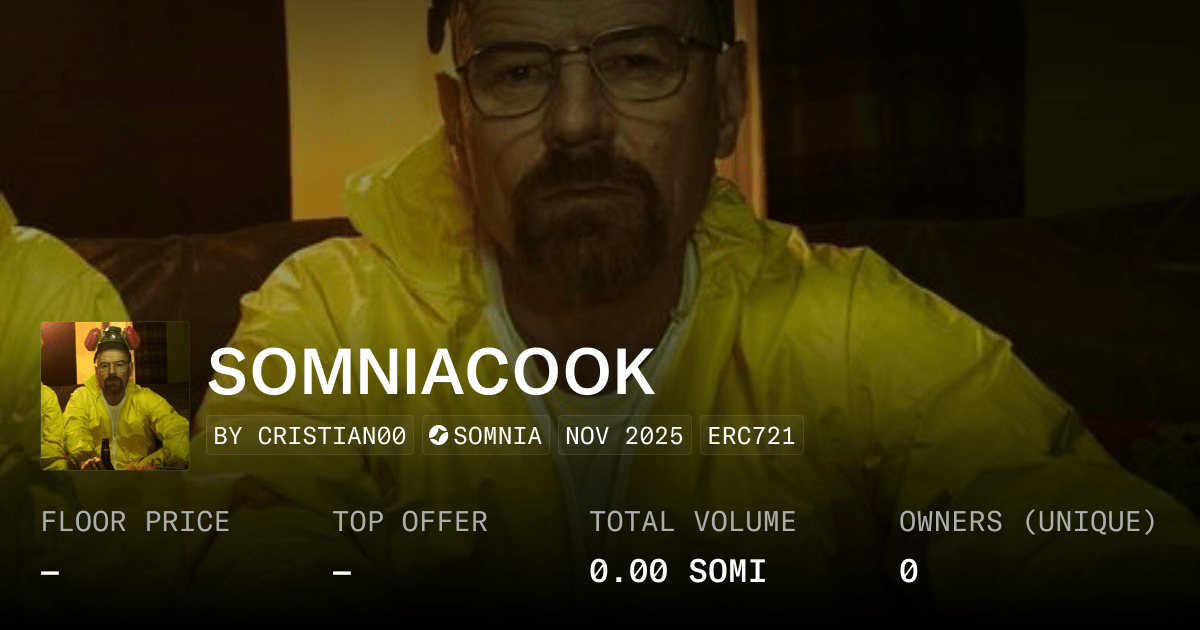 Somniacook Collection Opensea