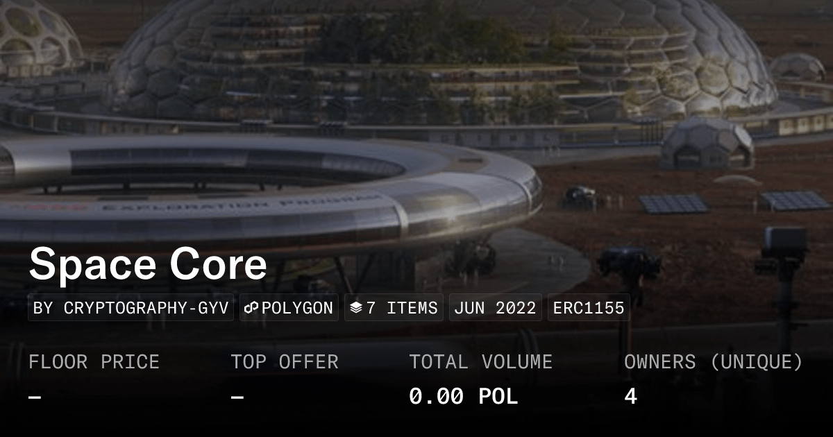 Space Core Collection Opensea