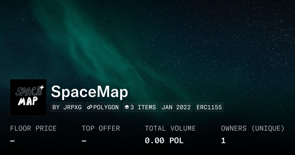 Spacemap Collection Opensea