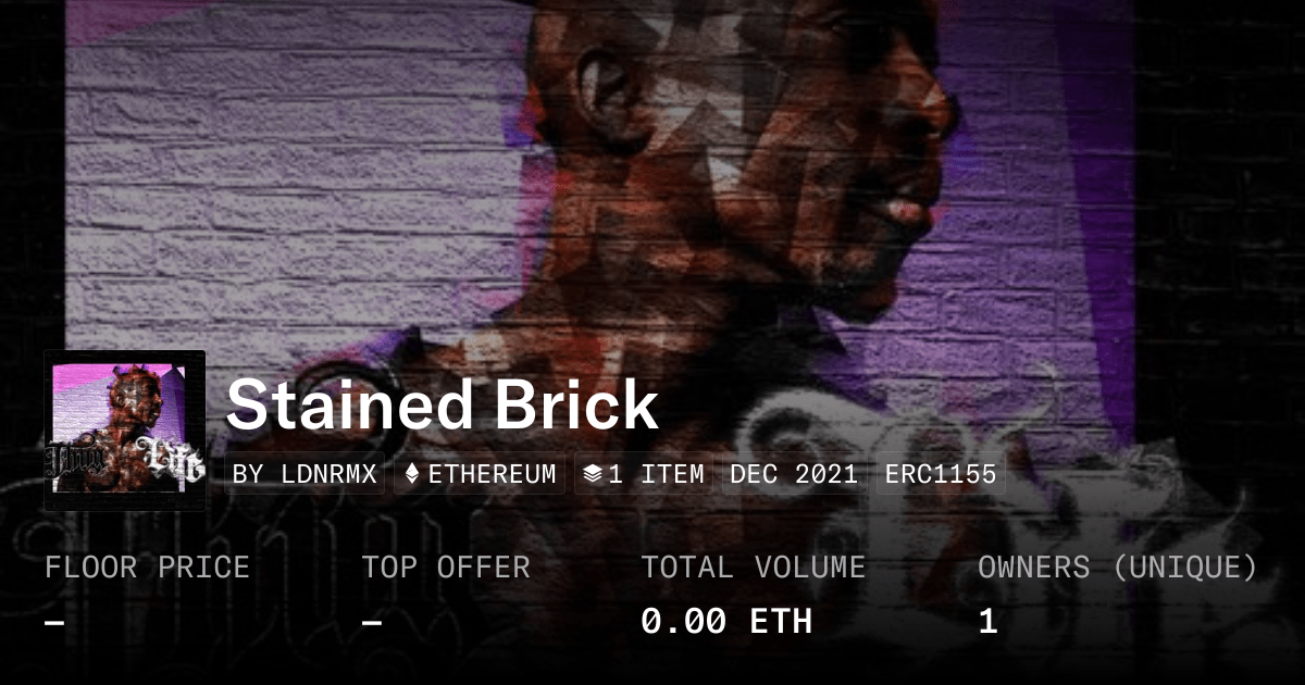 Stained Brick Collection Opensea