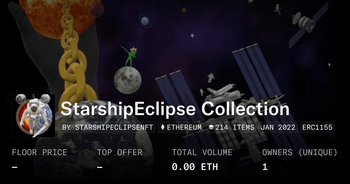Starshipeclipse Collection Collection Opensea