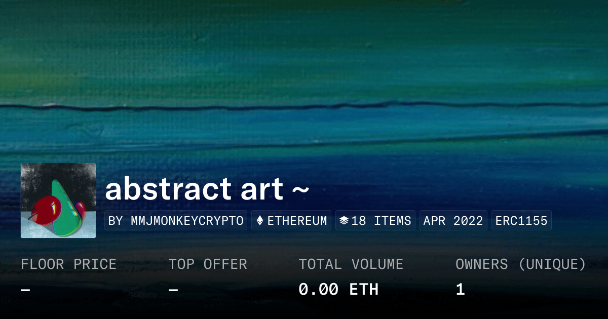 Abstract Art Collection Opensea