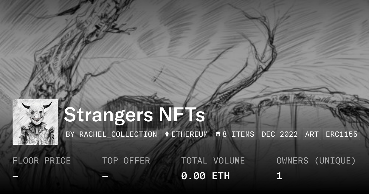 Strangers Nfts Collection Opensea