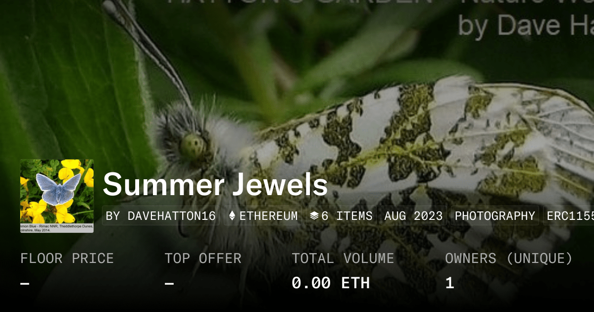 Summer Jewels Collection Opensea