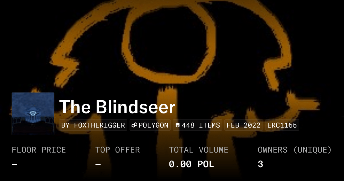 The Blindseer Collection Opensea