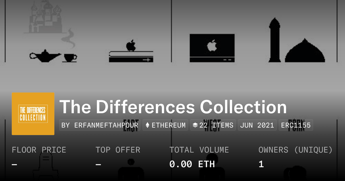 The Differences Collection Collection Opensea