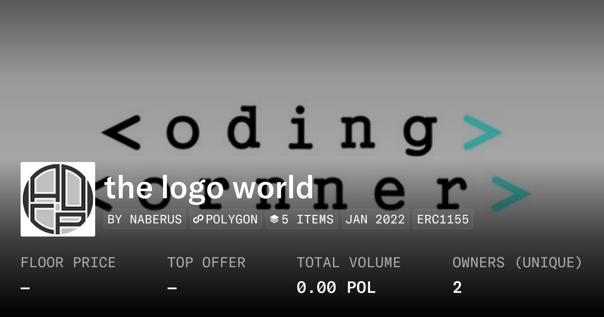 The Logo World Collection Opensea