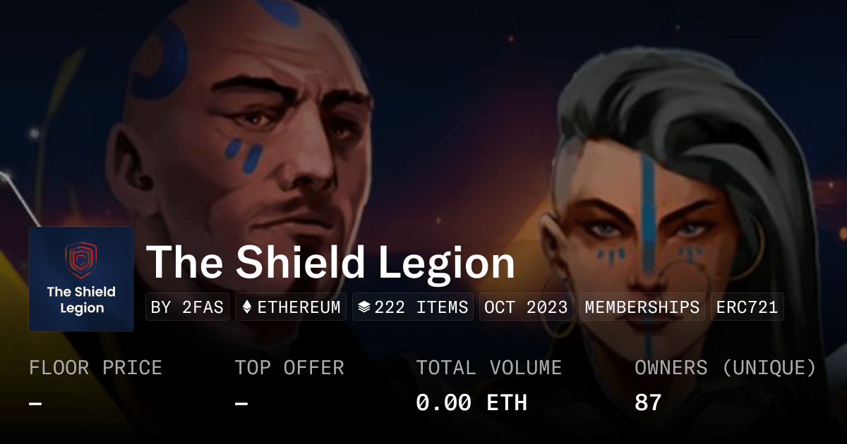 The Shield Legion Collection Opensea
