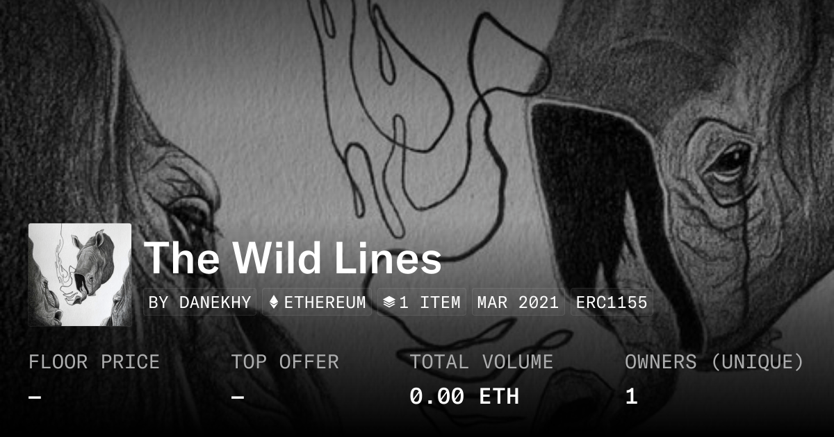The Wild Lines Collection Opensea
