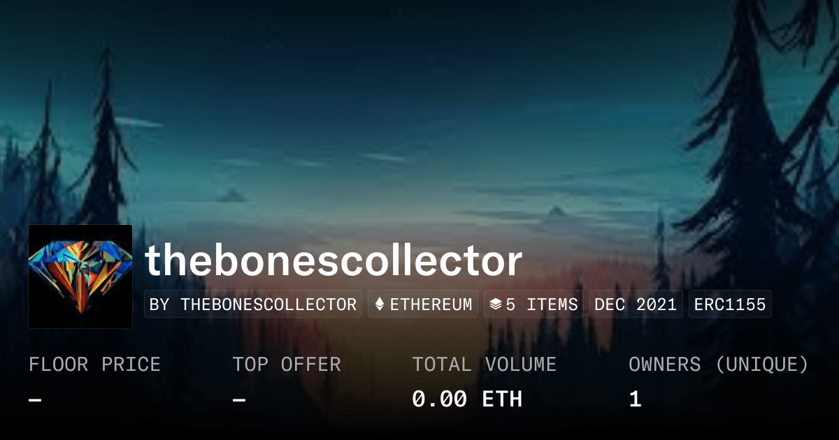 Thebonescollector Collection Opensea