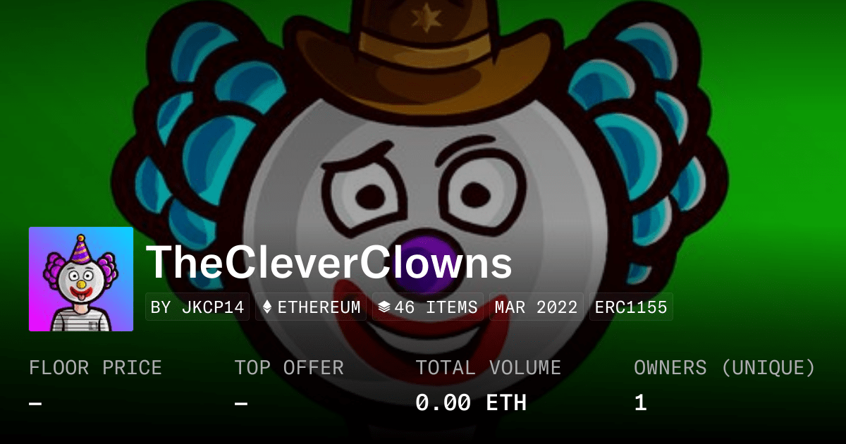 Thecleverclowns Collection Opensea
