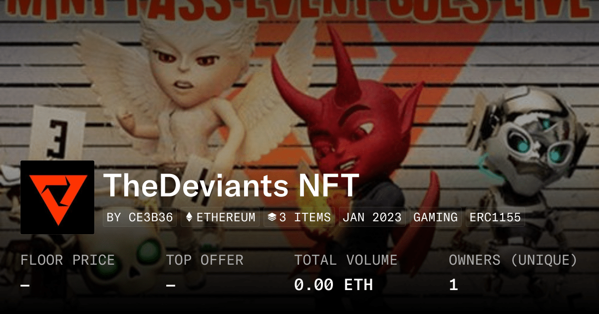 Thedeviants Nft Collection Opensea