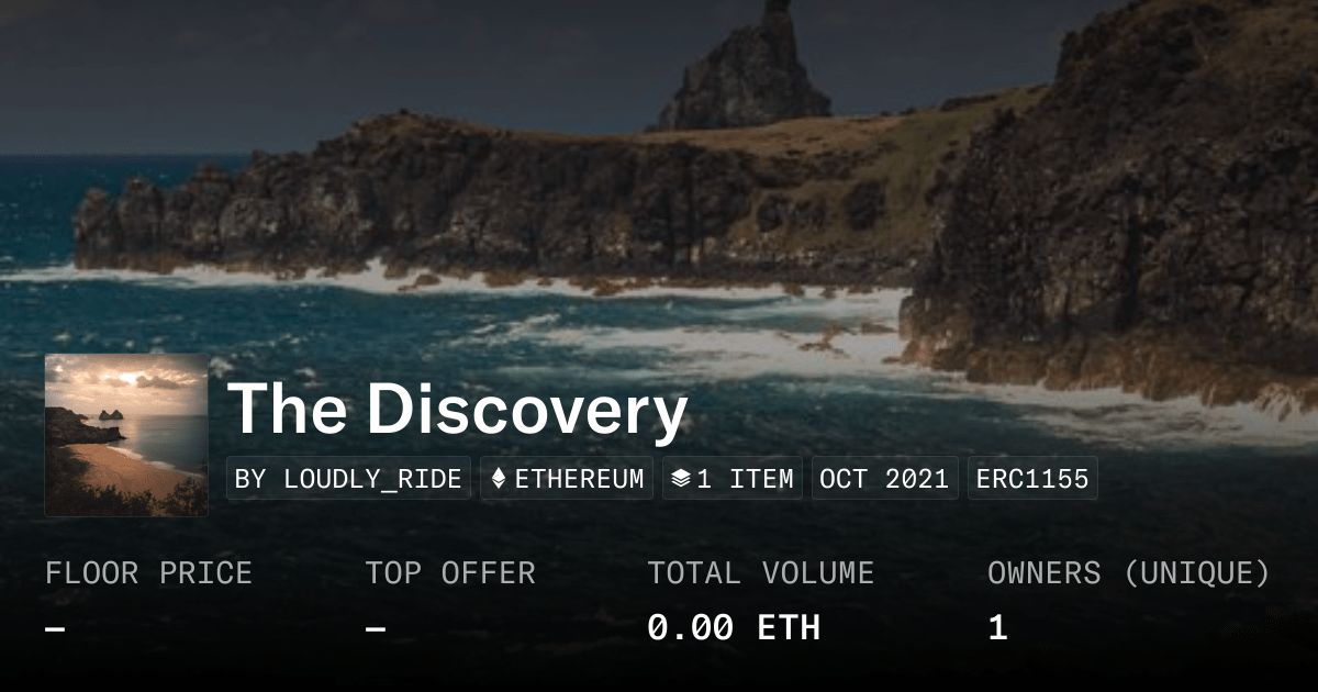 The Discovery Collection Opensea