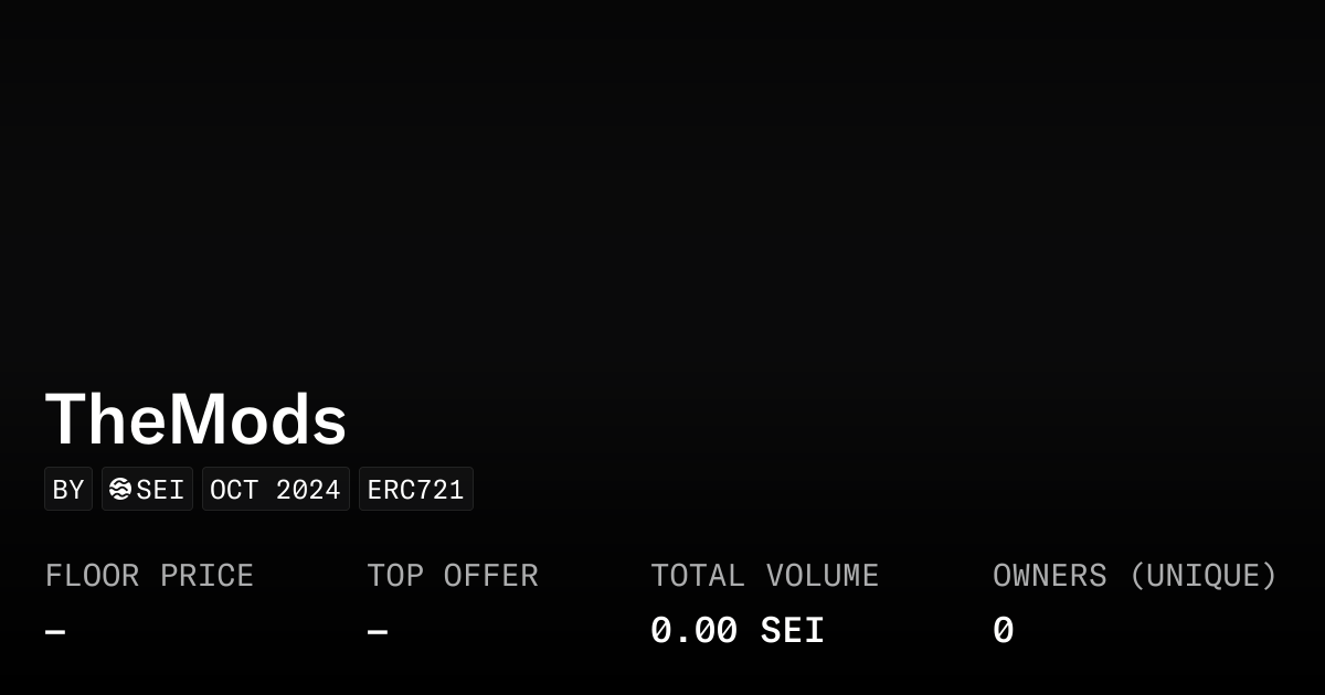 Themods Collection Opensea