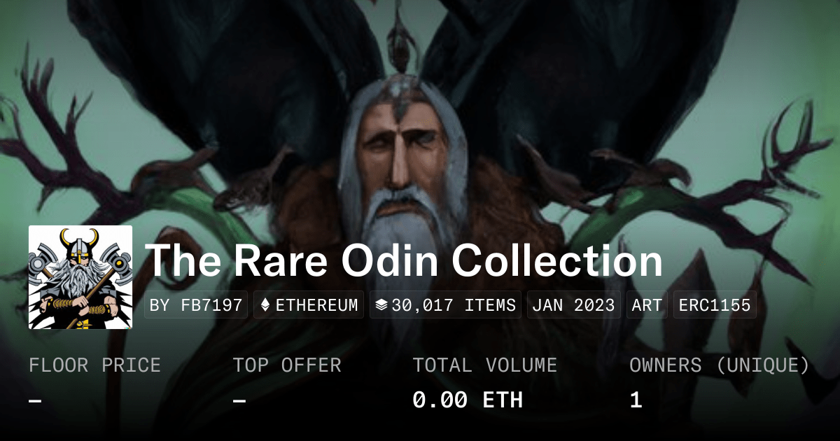 The Rare Odin Collection Collection Opensea