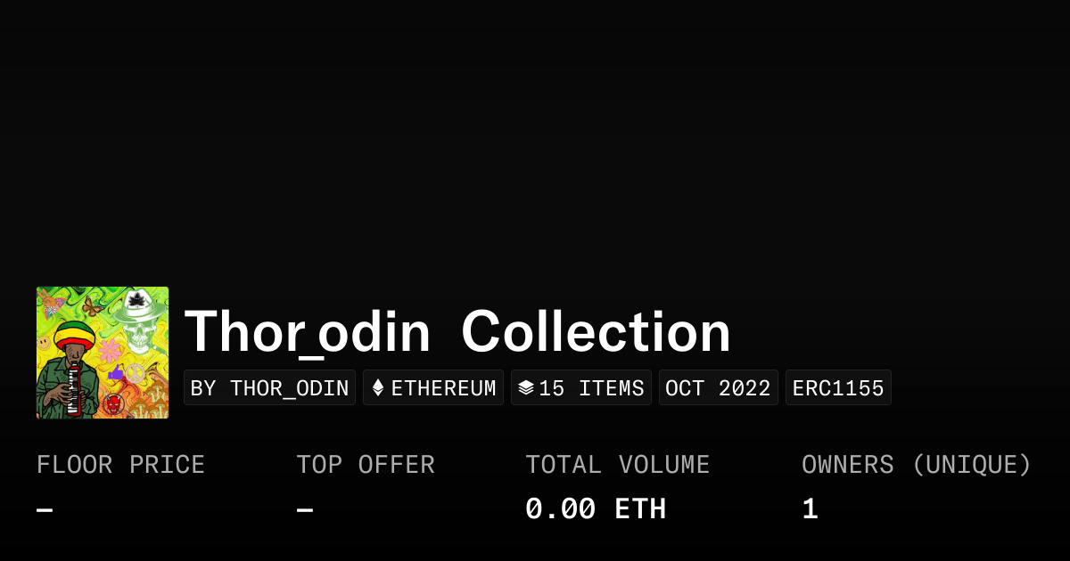 Thor Odin Collection Collection Opensea