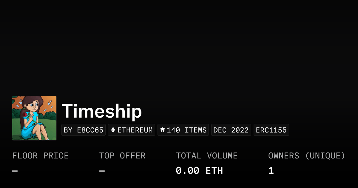 Timeship Collection Opensea