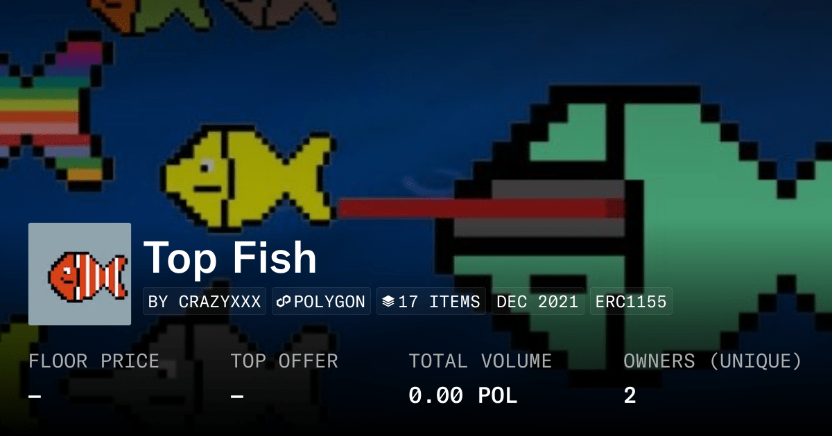 Top Fish Collection Opensea