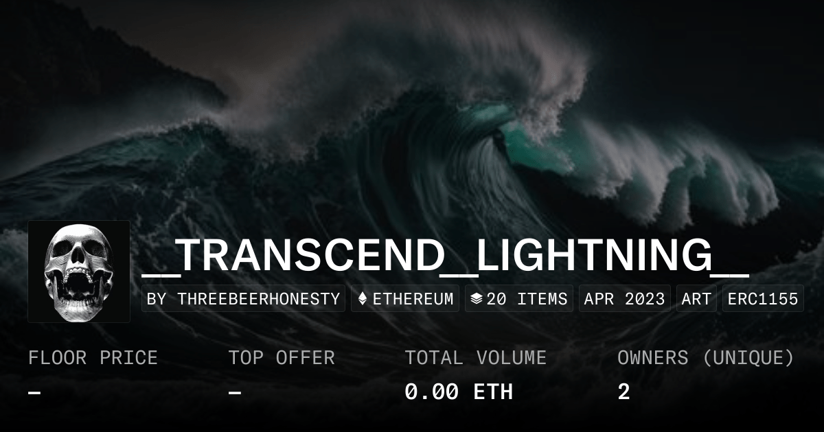 Transcend Lightning Collection Opensea
