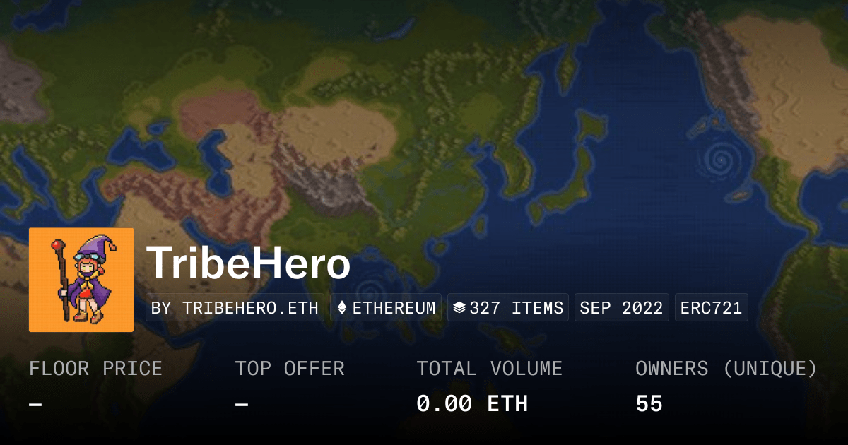 Tribehero Collection Opensea