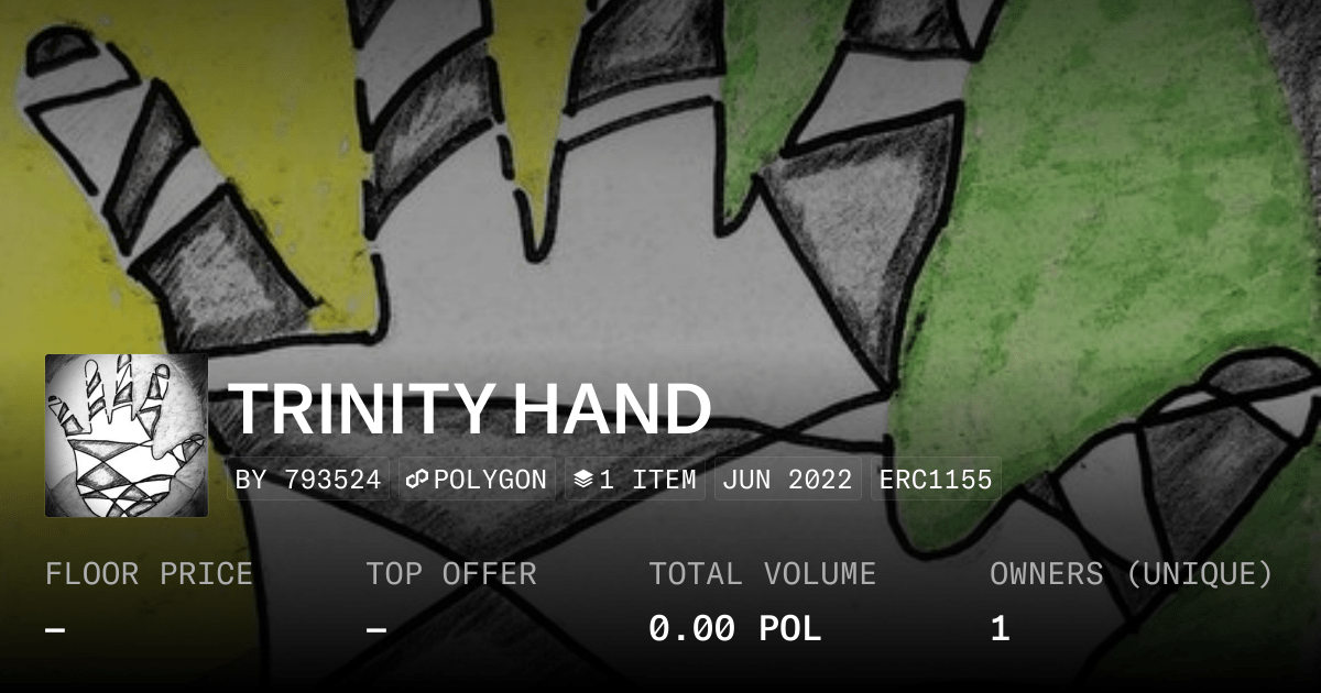 Trinity Hand Collection Opensea